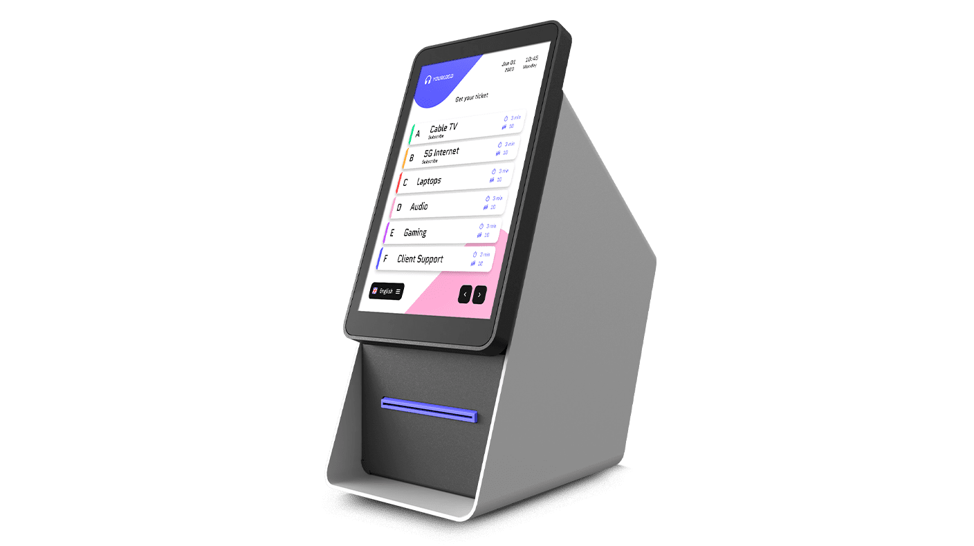 Moviik - Queueing Kiosks Moviik - Queueing Kiosks